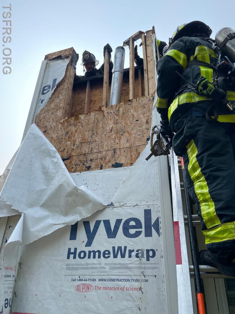 Chimney Fire in Spring Ridge - Township of Spring Fire Rescue Services